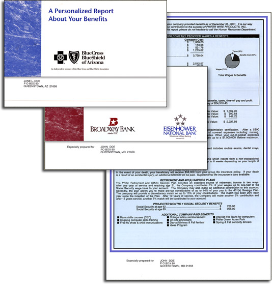 Employee Benefit Statement Samples for Brokers and Consultants